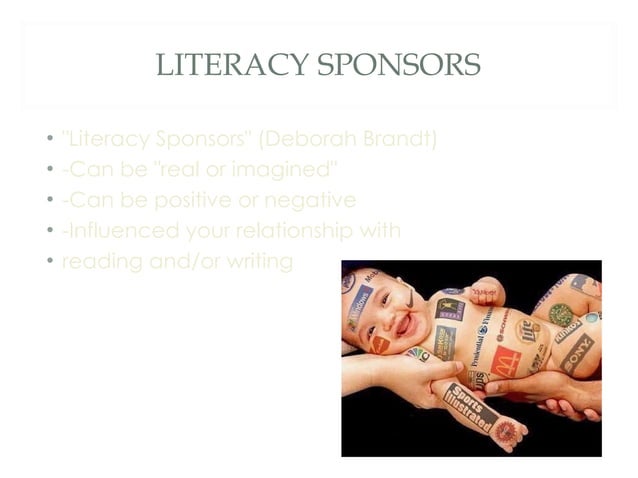 Literacy sponsors and research questions | PPT