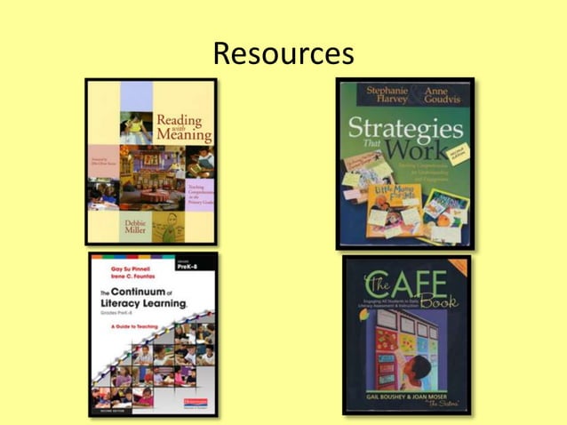 A Balanced Literacy Program for Special Education | PPTX