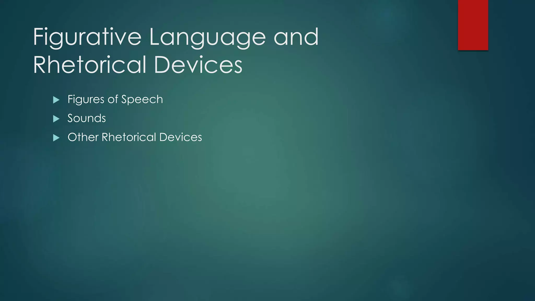 Literal and Figurative Language | PPTX