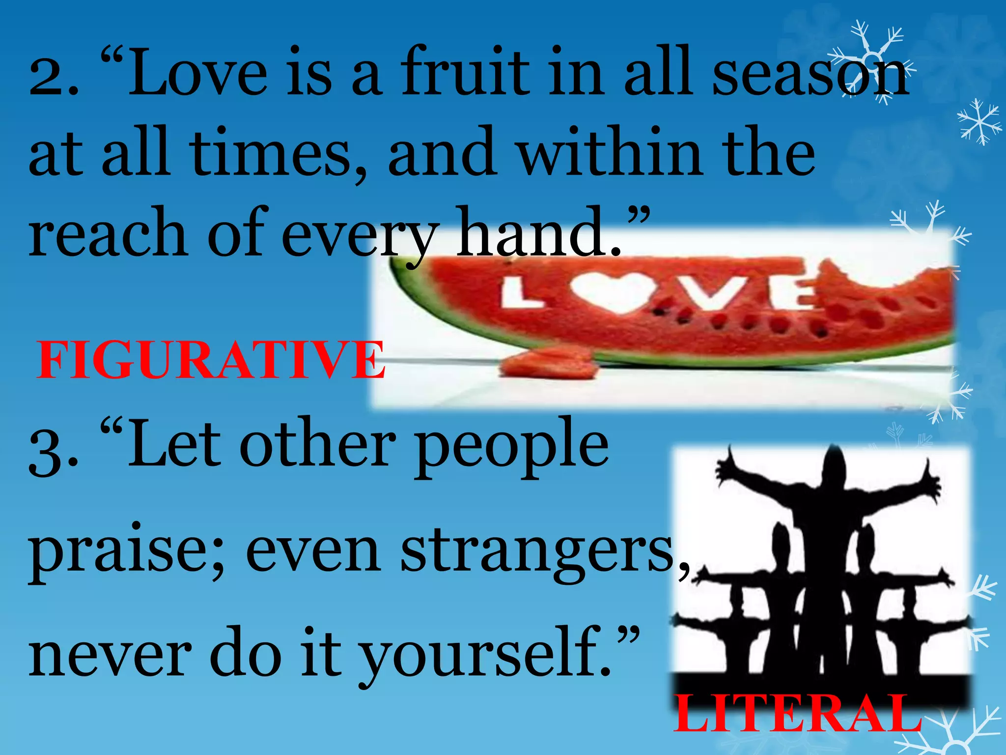 Literal and figurative language | PPTX