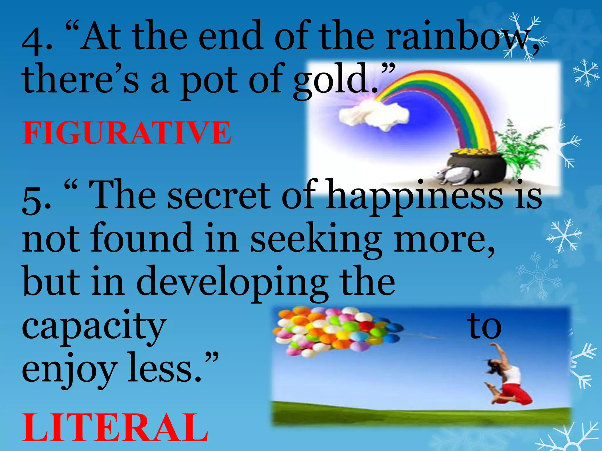 Literal and figurative language | PPTX