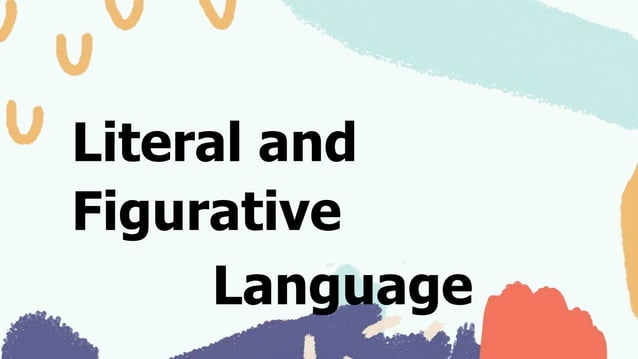 Literal & Figurative Language Powerpoint | PPTX