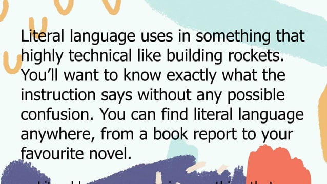 Literal & Figurative Language Powerpoint | PPTX