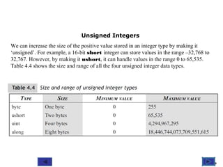 Literals,variables,datatype in C# | PPT