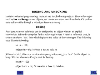 Literals,variables,datatype in C# | PPT