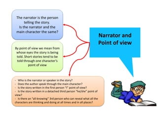How to Analyze a Short Story | PPTX
