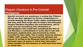 Negros Oriental Literary History | PPTX