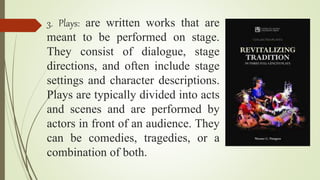 LITERARY.pptx types of literary works and examples | PPTX
