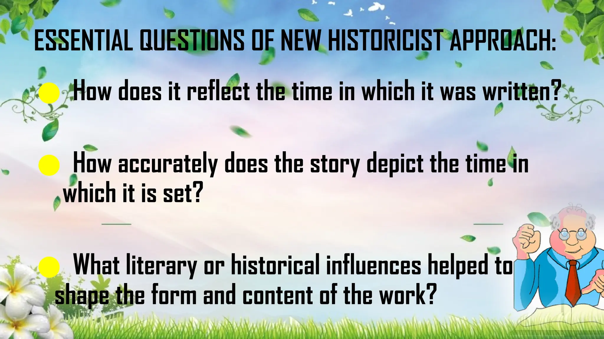 Literary-Approaches powerpoint presentation | PPTX