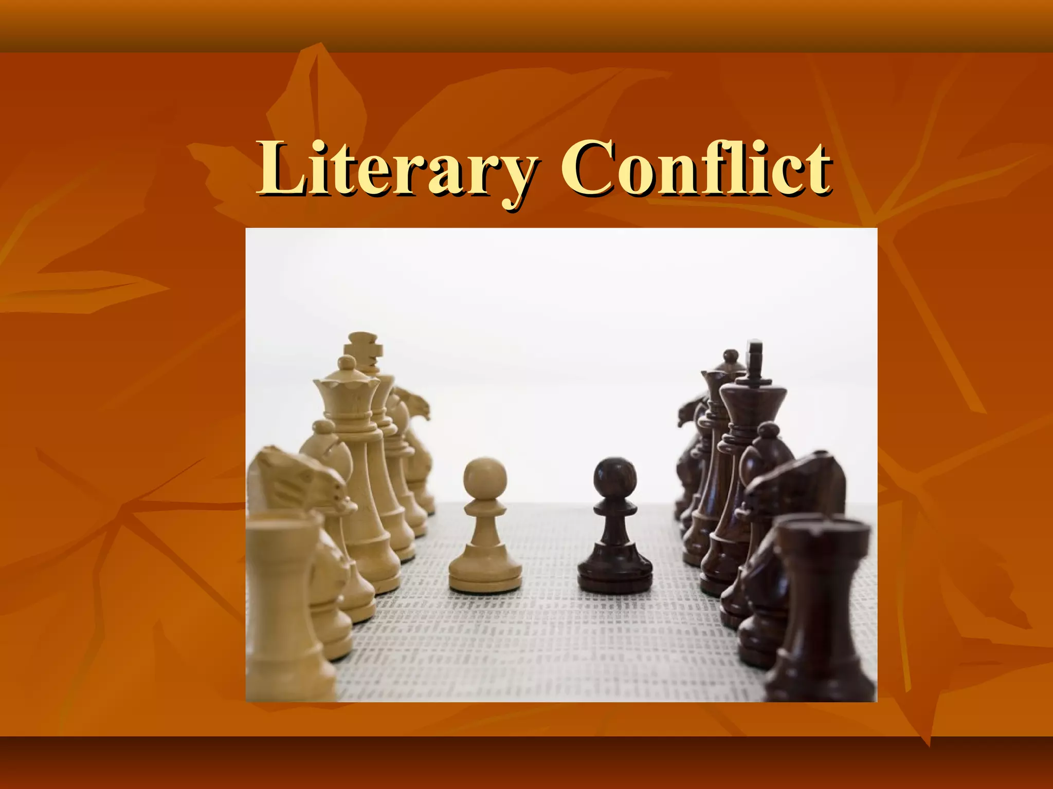 Literary conflict | PPT