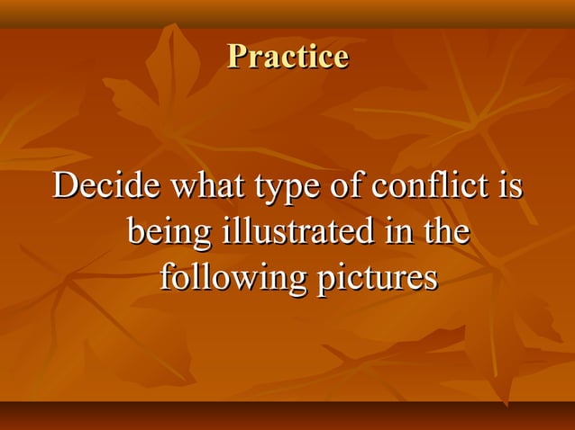 Literary conflict | PPT