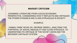 LITERARY-CRITICISM-REPORT.pptx. presentation | PPT