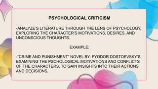 LITERARY-CRITICISM-REPORT.pptx. presentation | PPT