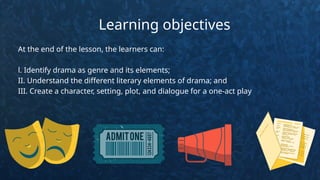 Literary-Elements-of-Drama.pptx-able-to- | PPT