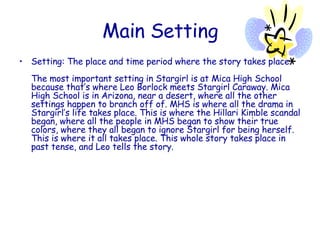 Literary Elements Power Point | PPT