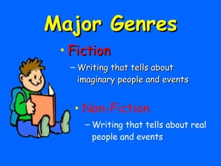 Literary Genres | PPT | Fiction | Books and Literature