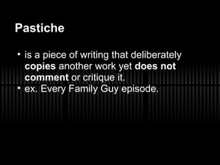 Literary terms-power point-free | PPT