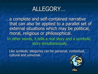 Literary terms-symbolism-and-allegory | PPT