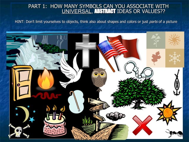 Literary Terms: Symbolism And Allegory