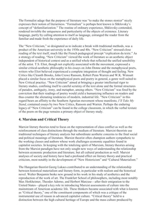 Literary theory an-overview | PDF