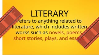 Literary Adaptation and its 4 types .pptx
