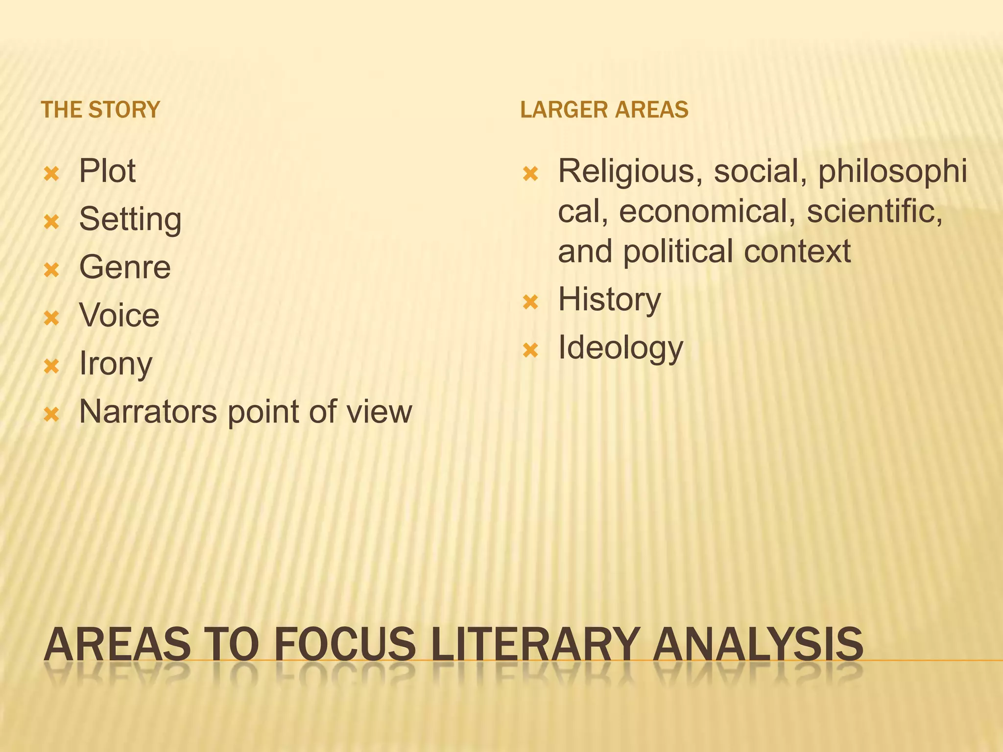 Literary analysis | PPT