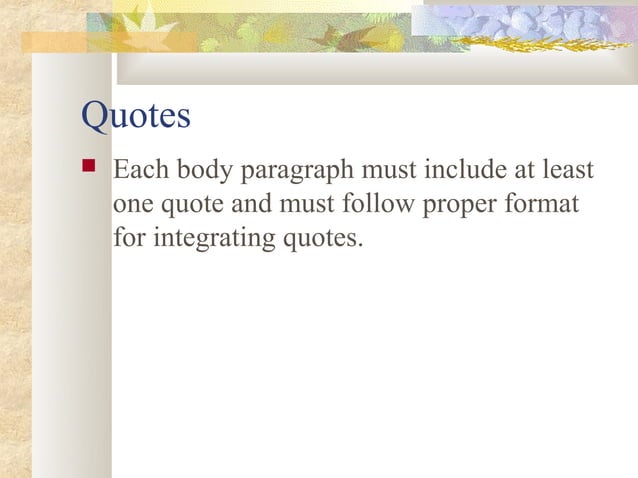 Literary Analysis | PPT