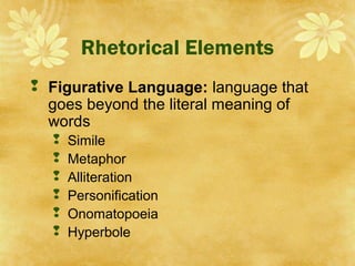 Literary analysis | PPT