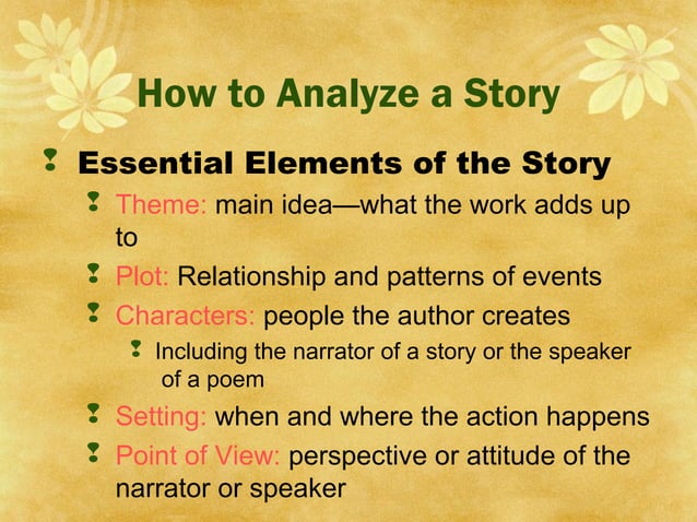 Literary analysis | PPT