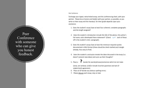 Literary Analysis Essay (Izaguirre) | PPT