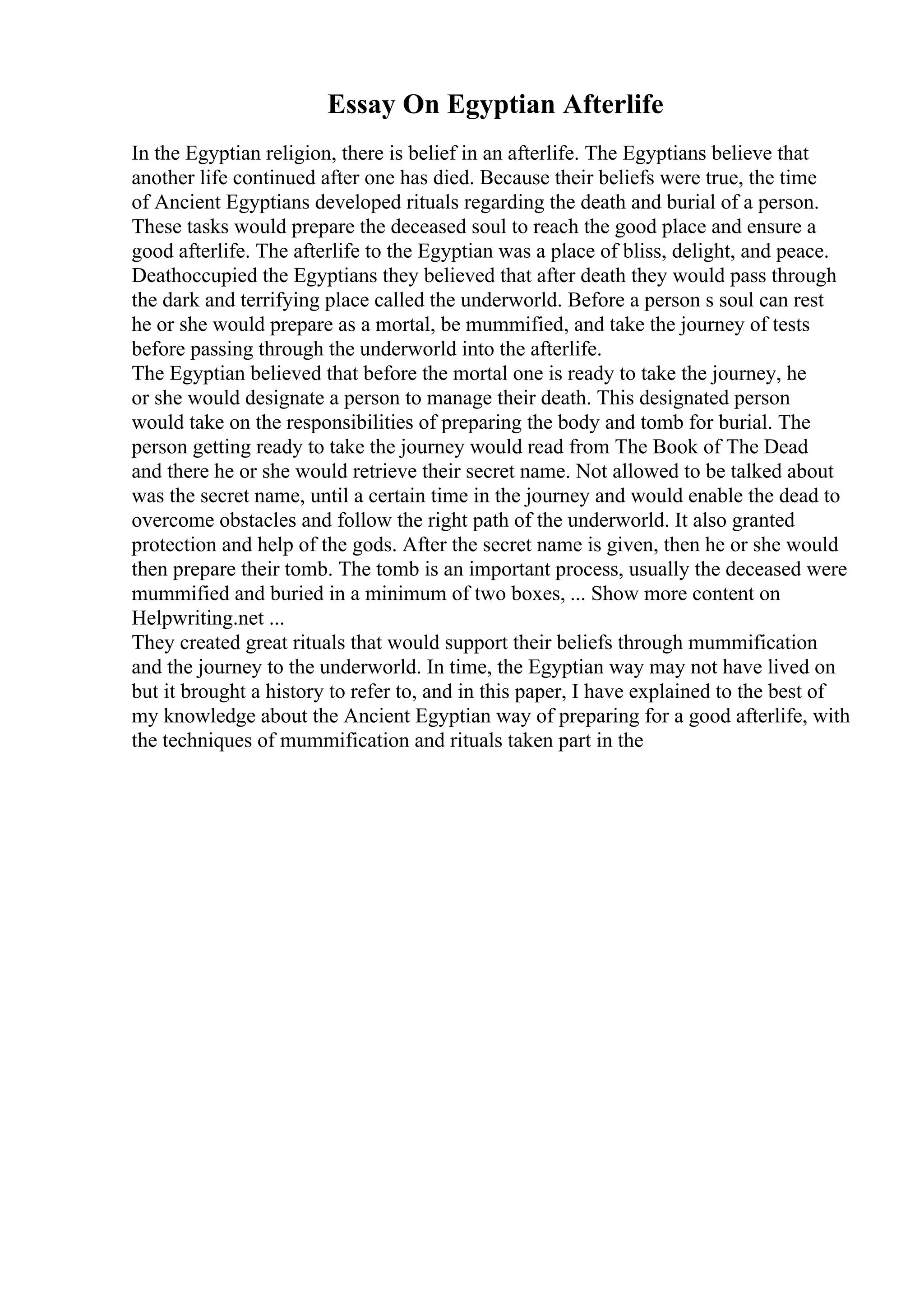 Literary Analysis Essay Example Short Story | PDF