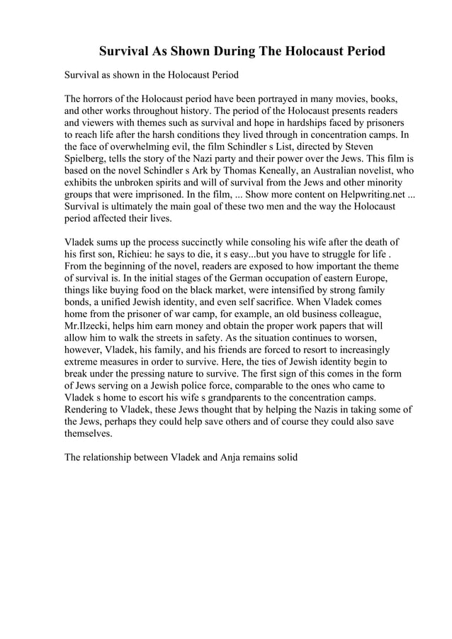 Literary Analysis Essay Example Short Story | PDF