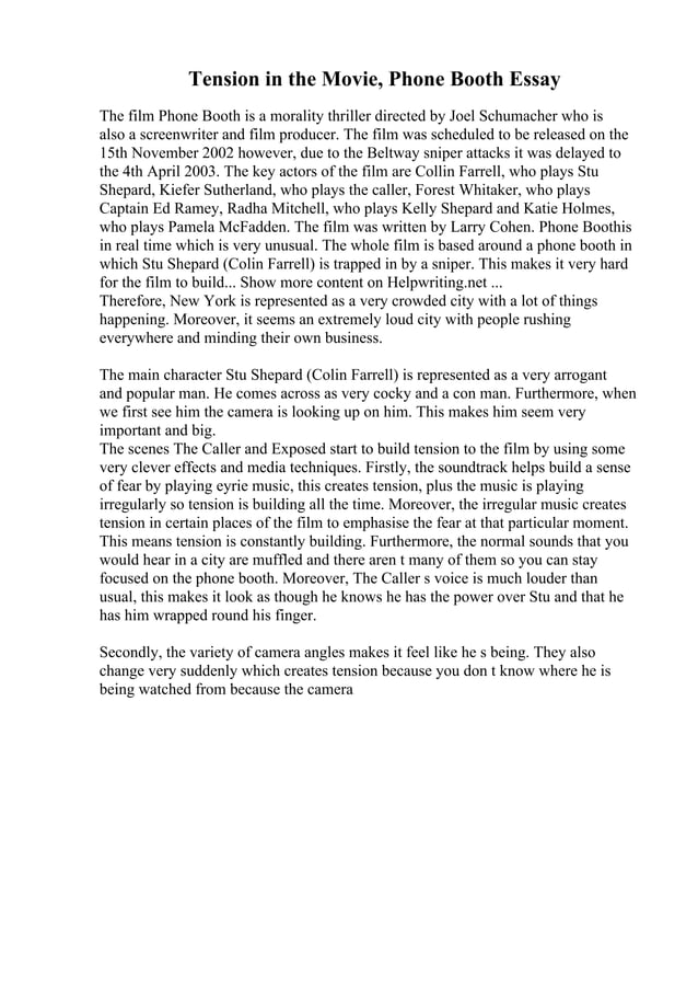 Literary Analysis Essay Example Short Story | PDF