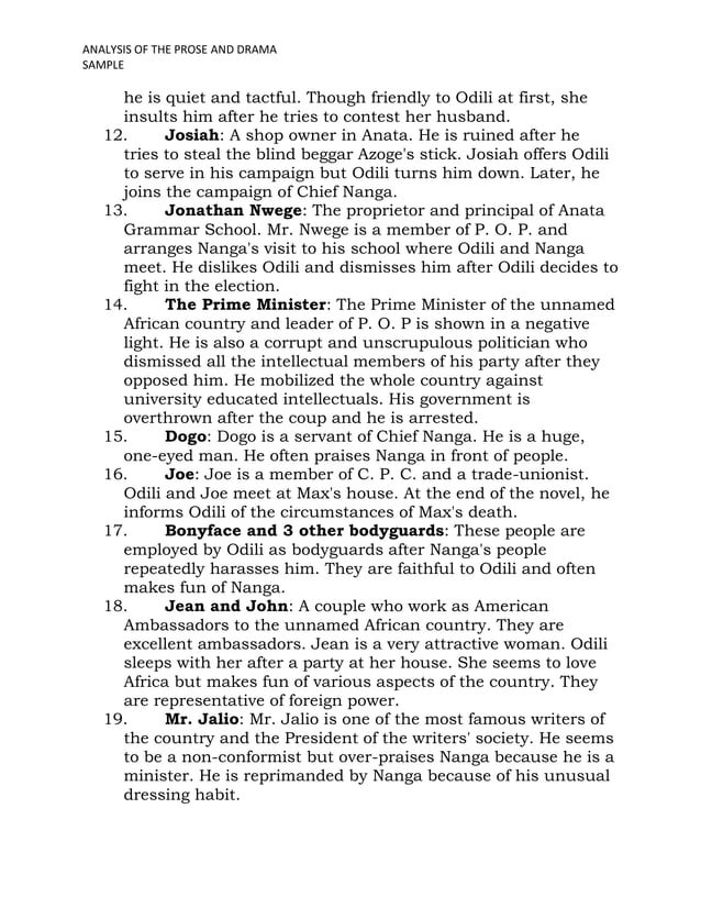 Literary analysis @hl | PDF