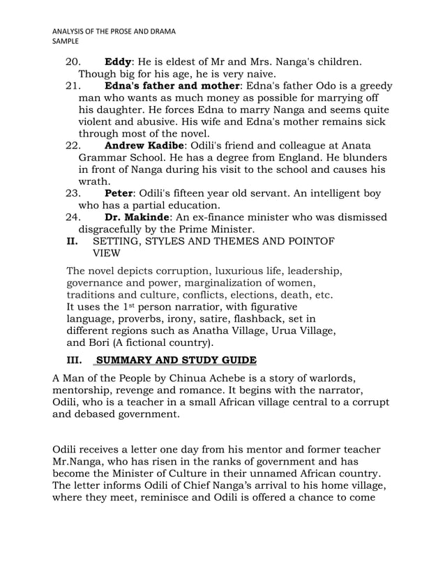 Literary analysis @hl | PDF