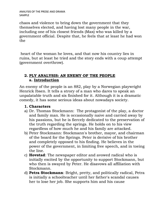 Literary analysis @hl | PDF