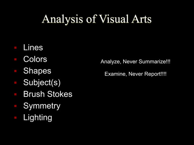 Literary Analysis Notes | PPT