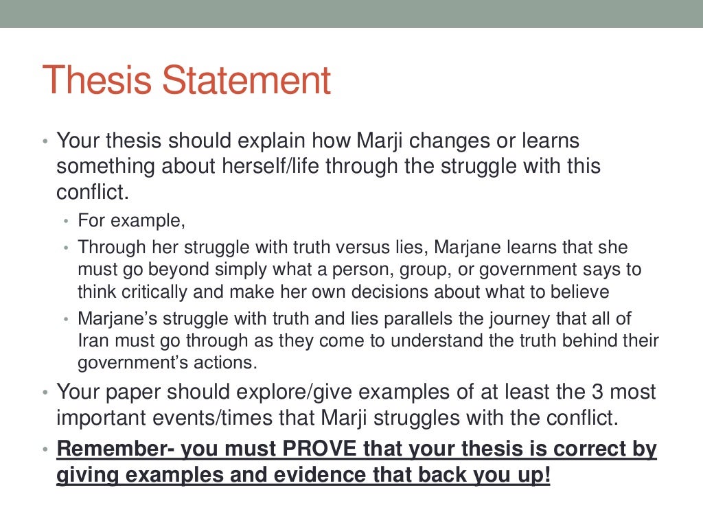 Literary Analysis Paper Persepolis Literary Analysis Paper Persepolis
