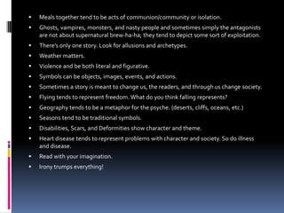 Literary archetypes and the hero’s journey | PPTX