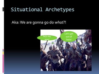 Literary archetypes and the hero’s journey | PPTX