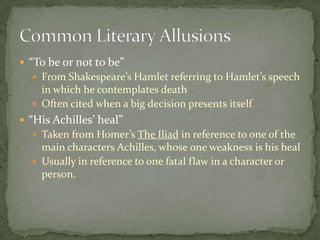 Literary characters | PPT