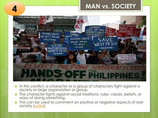 Literary conflict | PPTX
