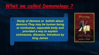 Demonology term in Literary criticism | PPT