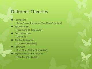 Literary criticism | PPTX