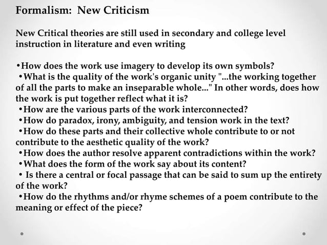 Literary Criticism.ppt | Poetry | Books and Literature