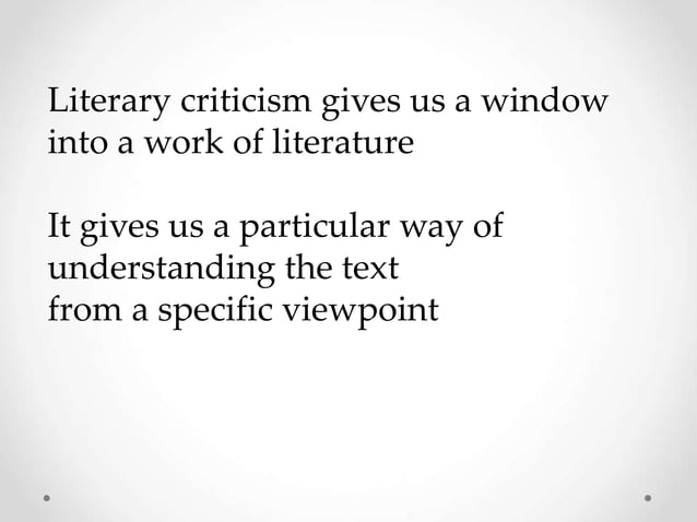 Literary Criticism.ppt