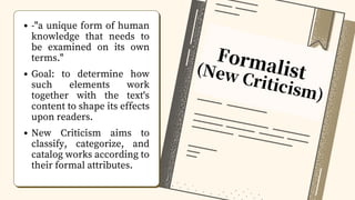 Literary Criticism | PDF