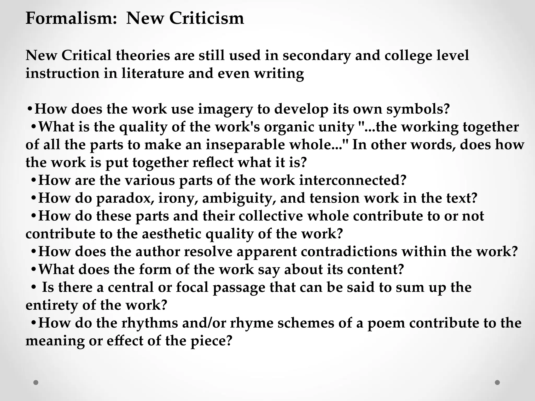 Literary Criticism grade 10 English .ppt