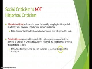 Literary criticism -a._social2 | PPTX