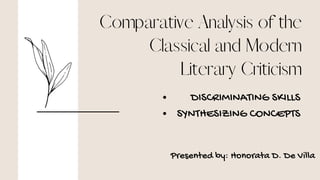 LITERARY CRITICISM - COMPARATIVE ANALYSIS.pdf